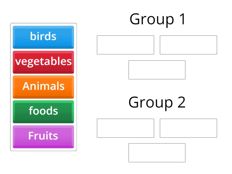 Categories - Group sort