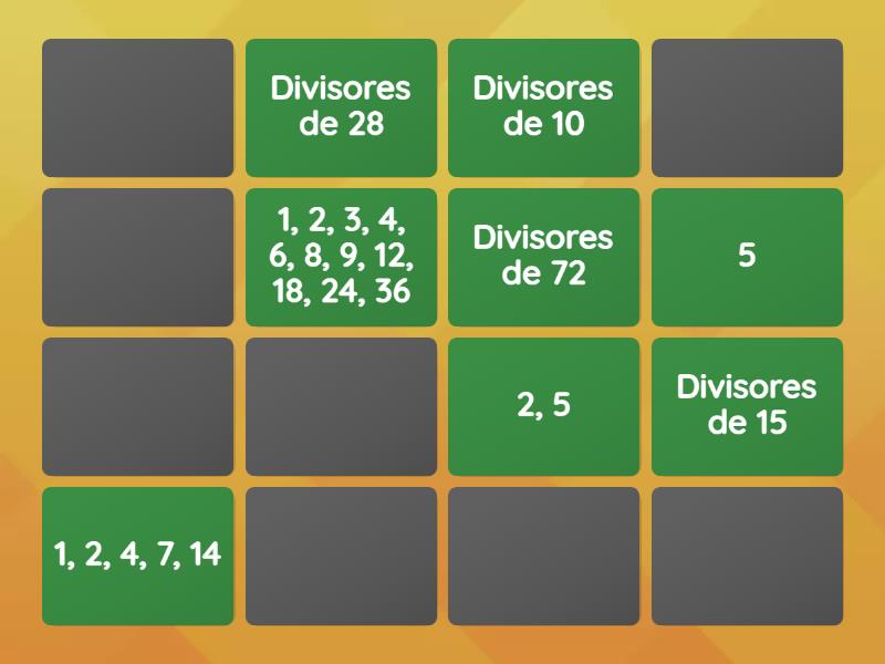 Divisibilidad de los numeros - Matching pairs
