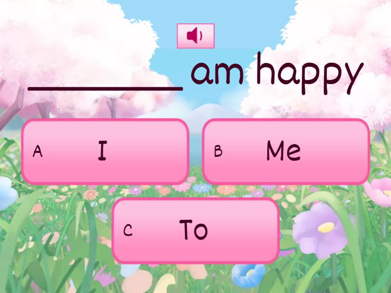 JOLLY PHONICS 40 BLUE - Tricky words blue group - Quiz