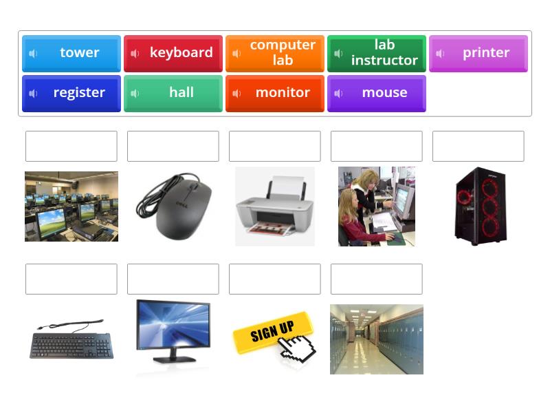 Ventures 2 Unit 2 Classroom Vocabulary - Match up