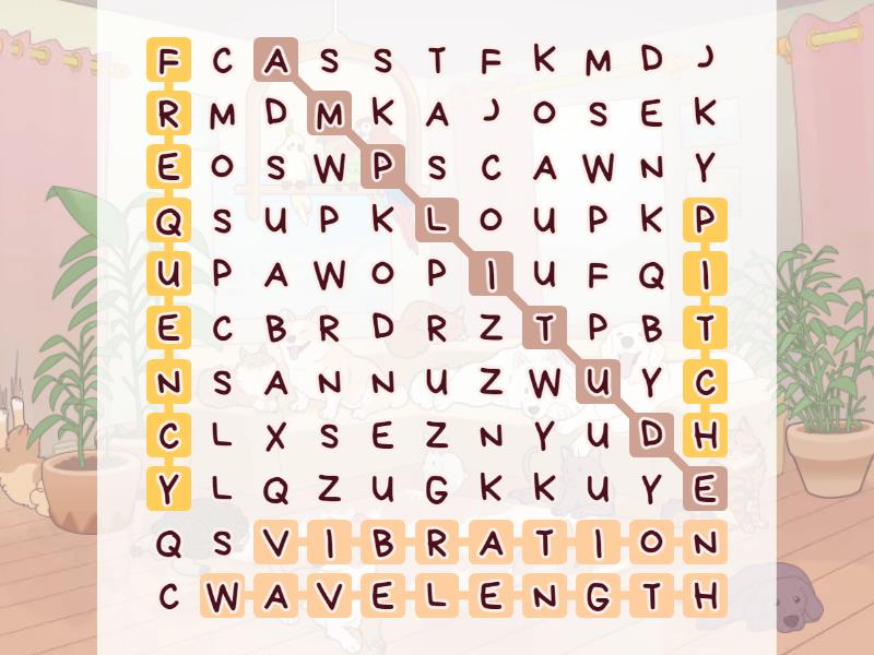 SOUND SEARCH - Wordsearch