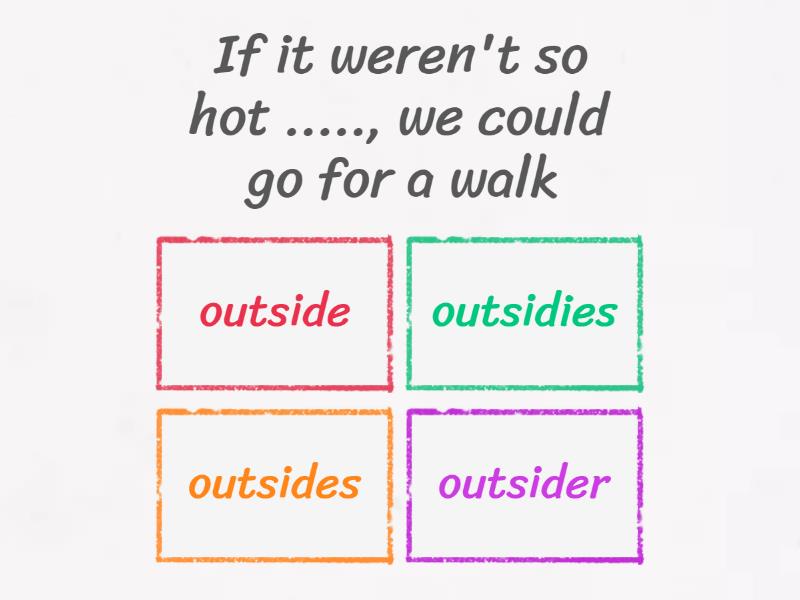 If clause-type 2 (second conditional sentence) - Quiz