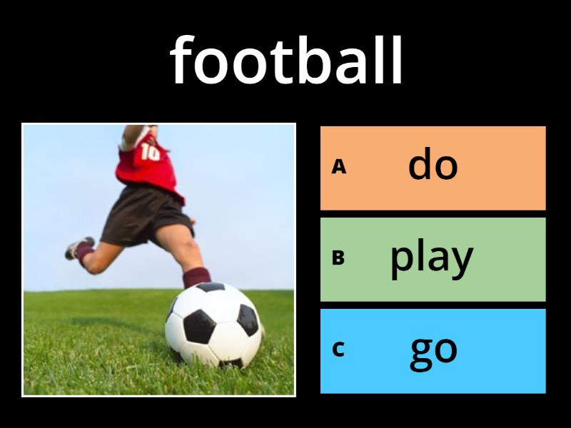SPORTS - GO, PLAY OR DO? - Quiz
