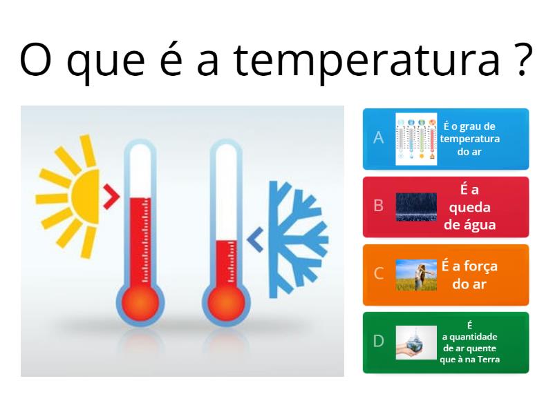 Elementos do Clima - Cuestionario