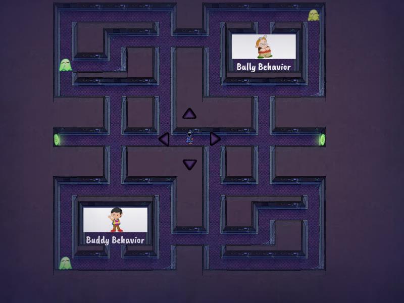 Buddy VS. Bully Behavior - Maze chase