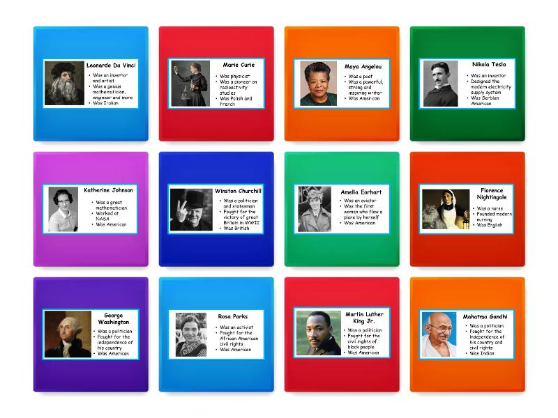 Guess who. - Flip tiles