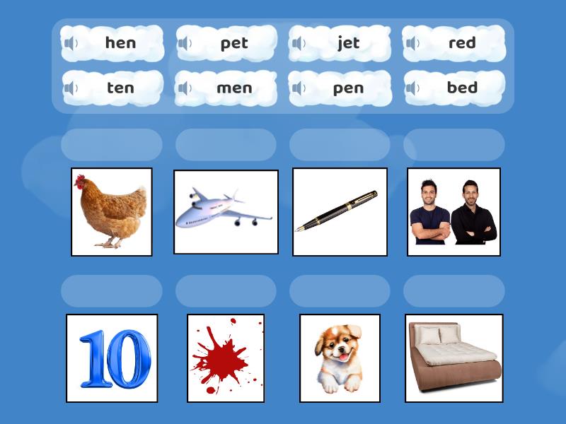 EN, ED, ET Matching up - Match up