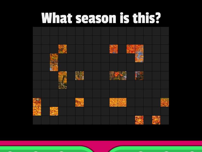Seasons - Image quiz