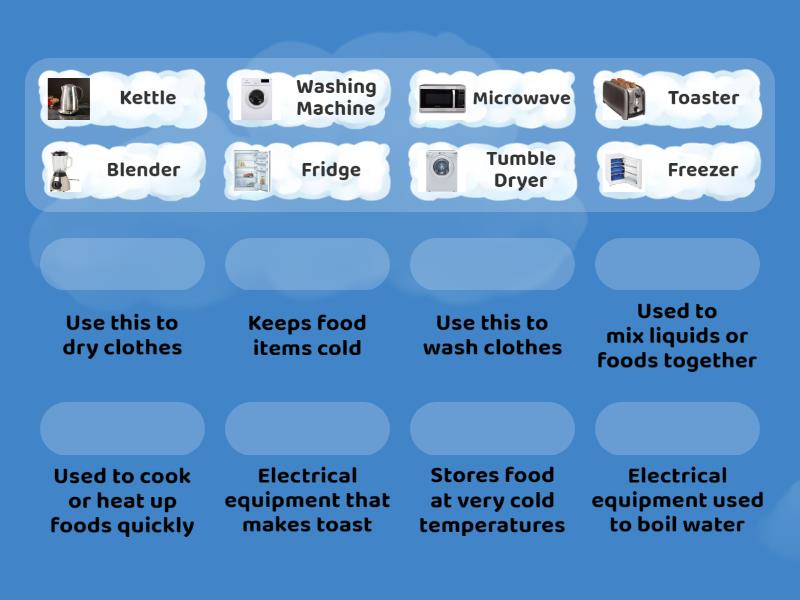 Kitchen Electrical Equipment - Match up