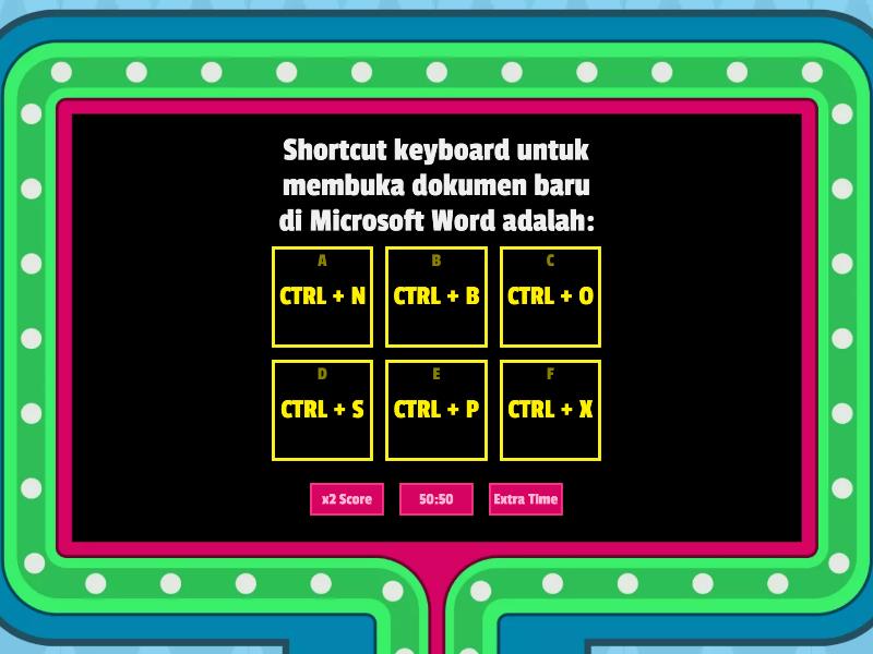 PTS INFORMATIKA - Gameshow quiz