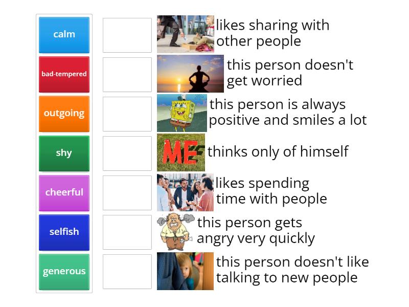 Personality matching - Match up