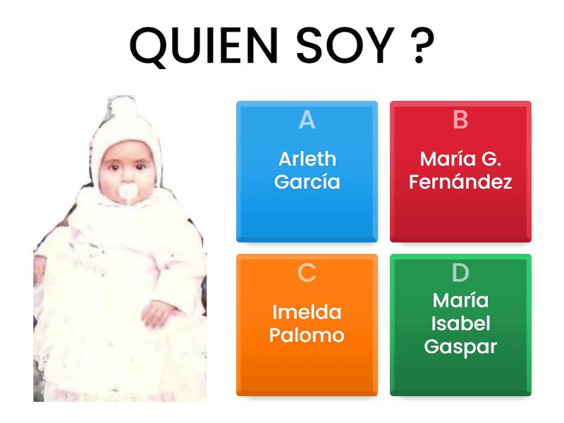 ¿Adivina Quien soy? 1 - Cuestionario