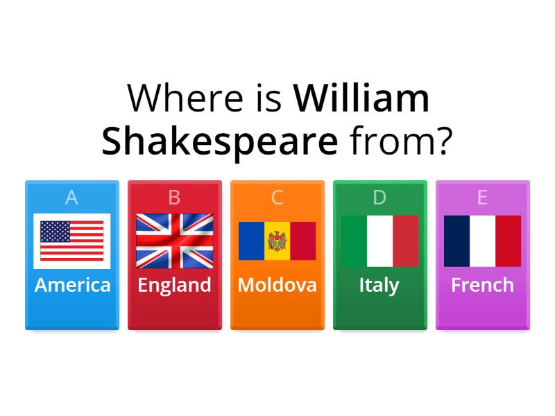 William Shakespeare - Quiz