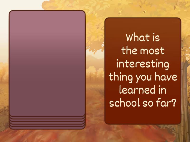 So far, up to now, until now: Present Perfect Tense - Speaking cards