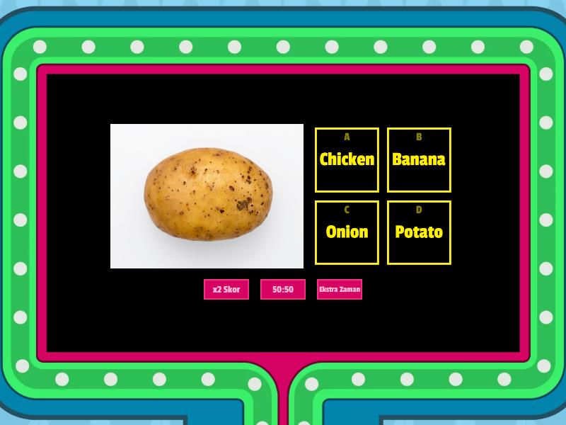 Foods test - Gameshow quiz