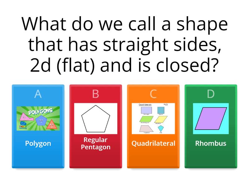 2d Shapes Quiz