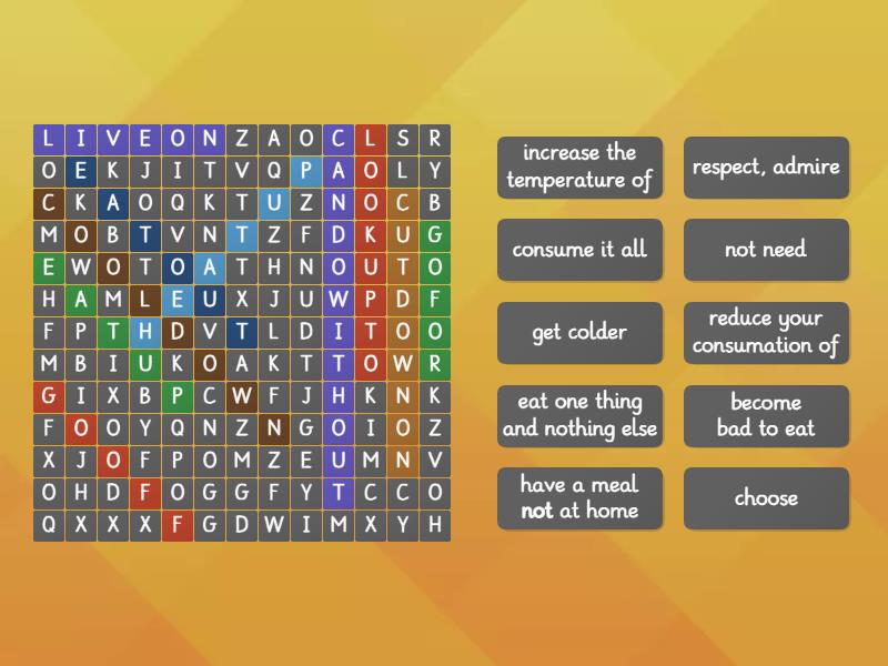 Formula B2 U4 Phrasal Verbs - Wordsearch