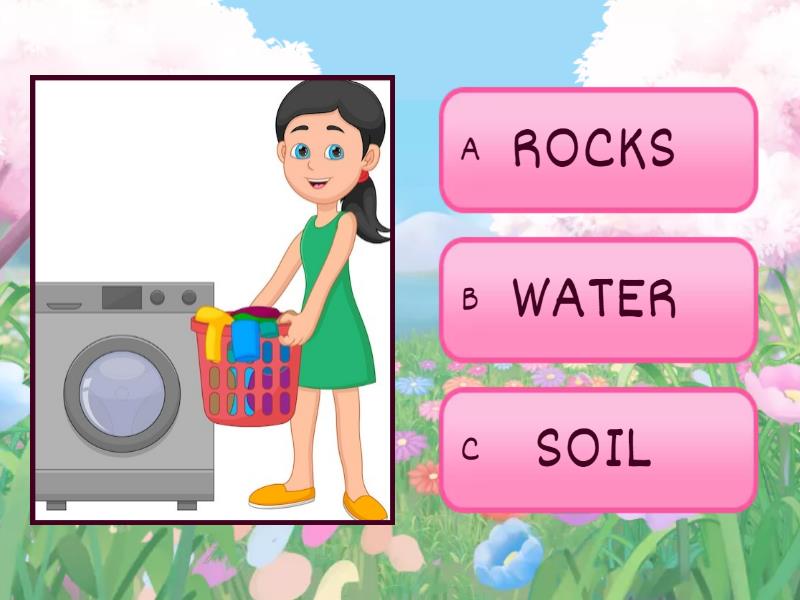 GRADE 1 - EARTH MATERIALS - Quiz