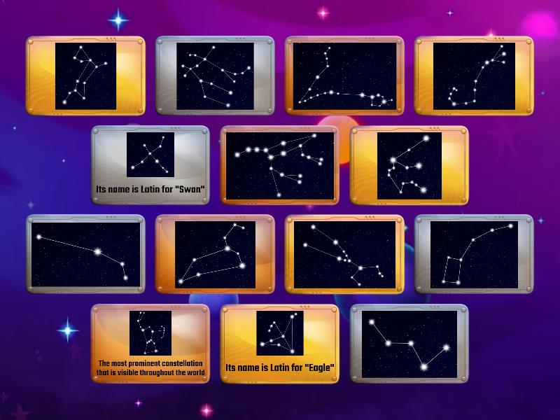 Constellations - Flip tiles