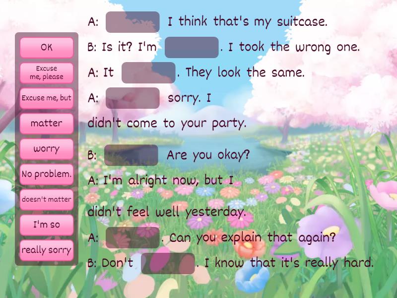 ELE 7 C - Complete the sentence