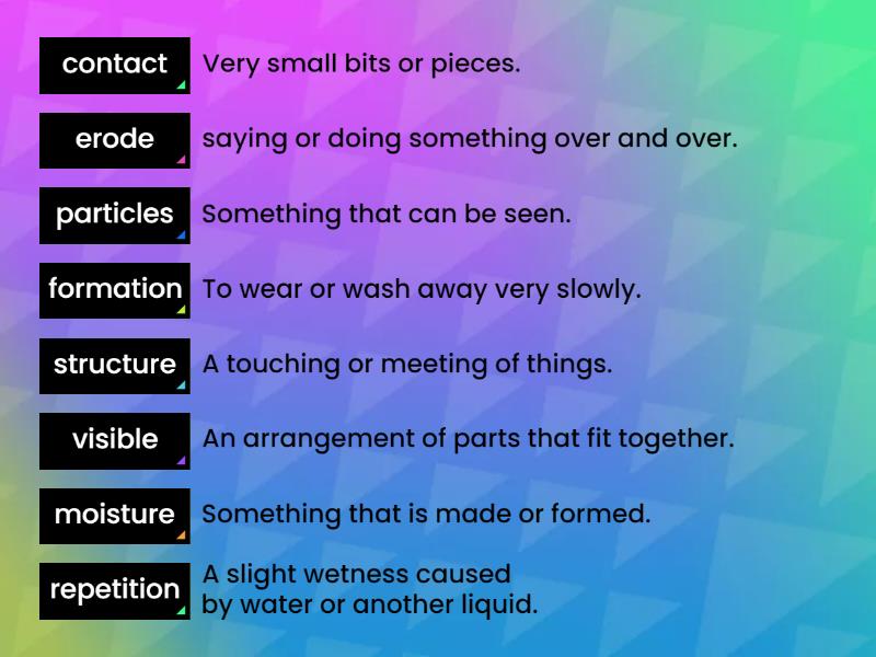 Wonders: Unit 3 Week 3 Vocabulary - Unscramble