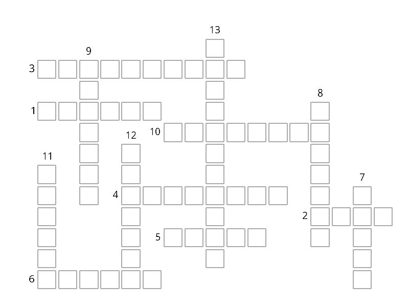 Unit 1 feelings and emotions - Crossword