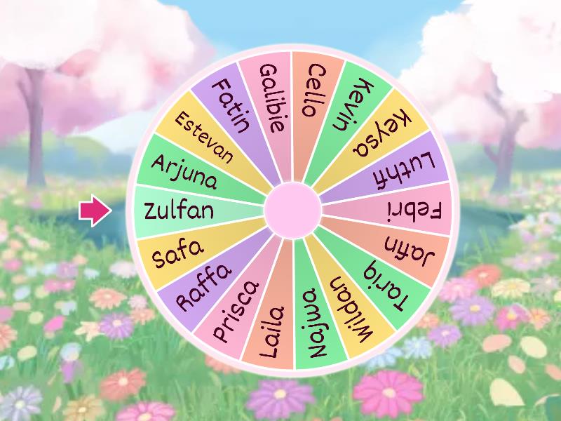 Siswa Kelas 5 - Random wheel