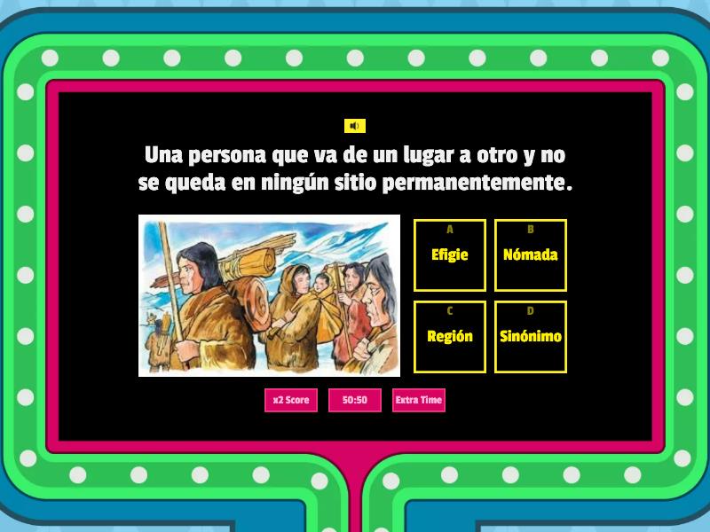 Caminos Unidad 8: Historias de los Pueblos Nativo Americanos 1 - QUIZ ...