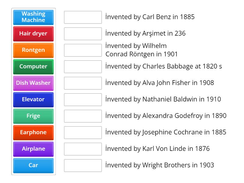 İnventions - Match up