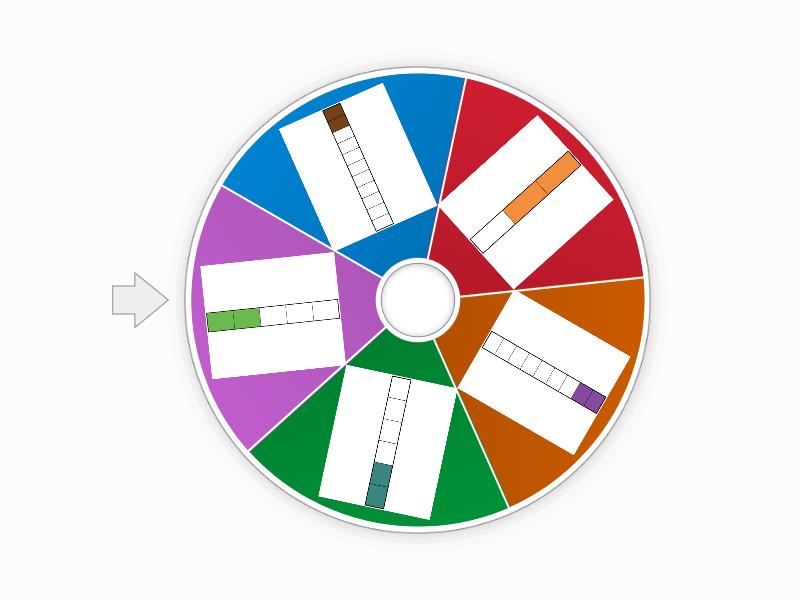 Fractions With Different Numerators Random Wheel