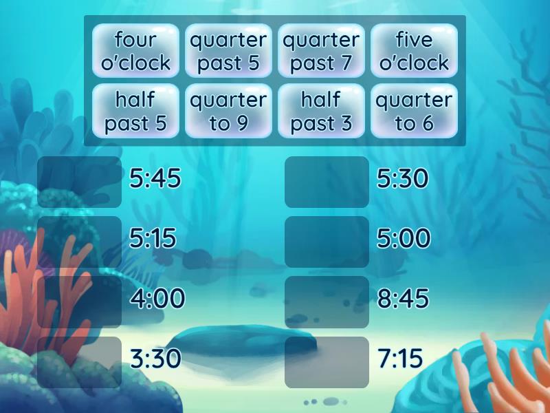 Digital time - Match up