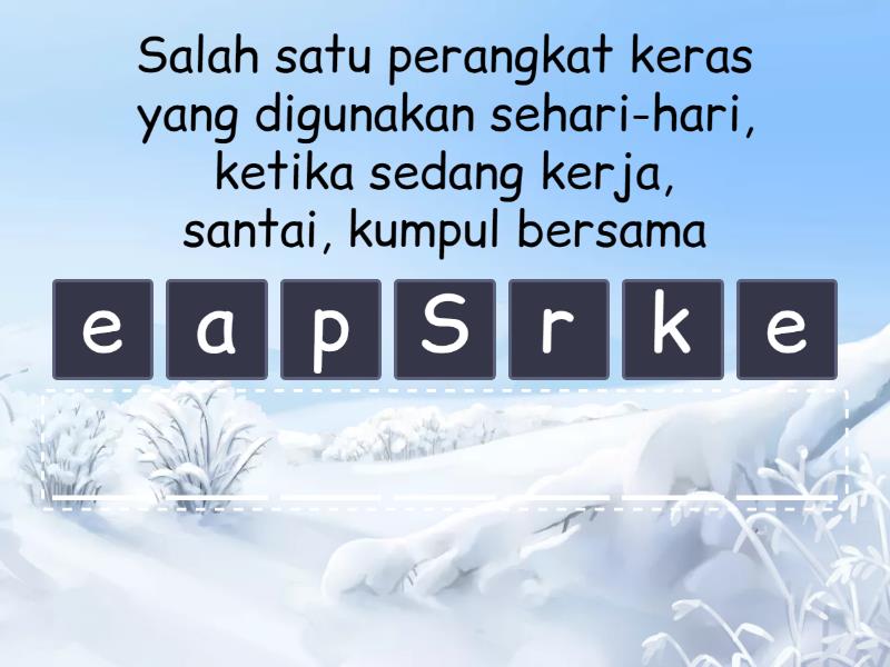 Informatika - Anagram