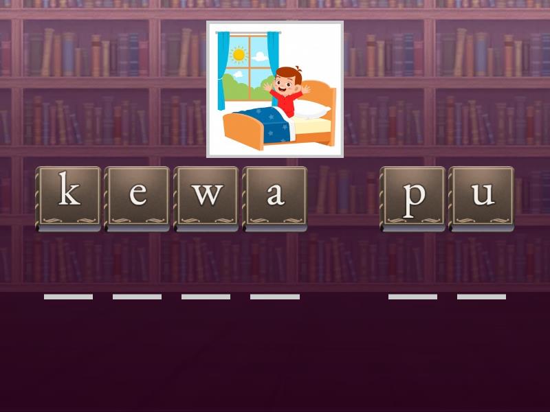 Daily routines British council - Anagrama