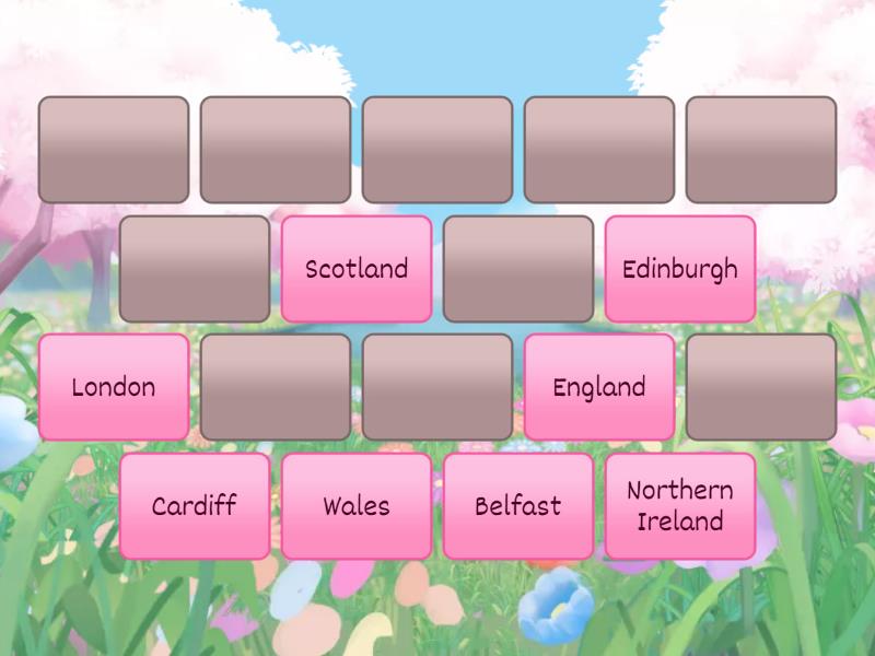 Geography: Capital cities - Combine os pares