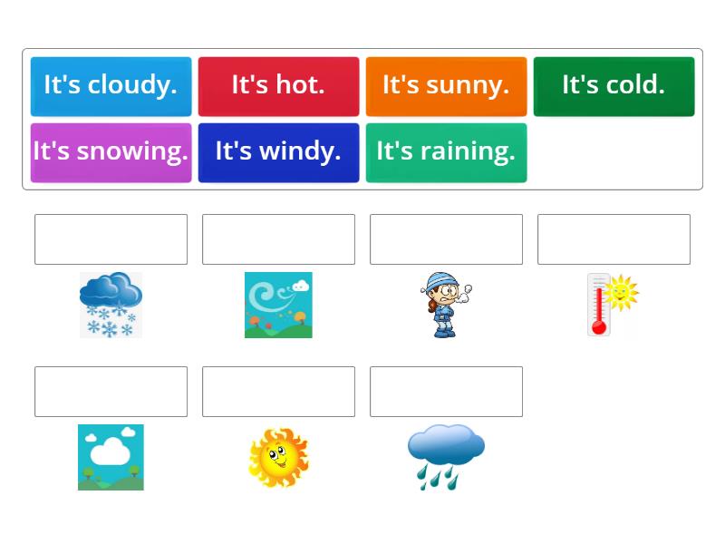 FF2 Unit 10 Weather - Сопоставить