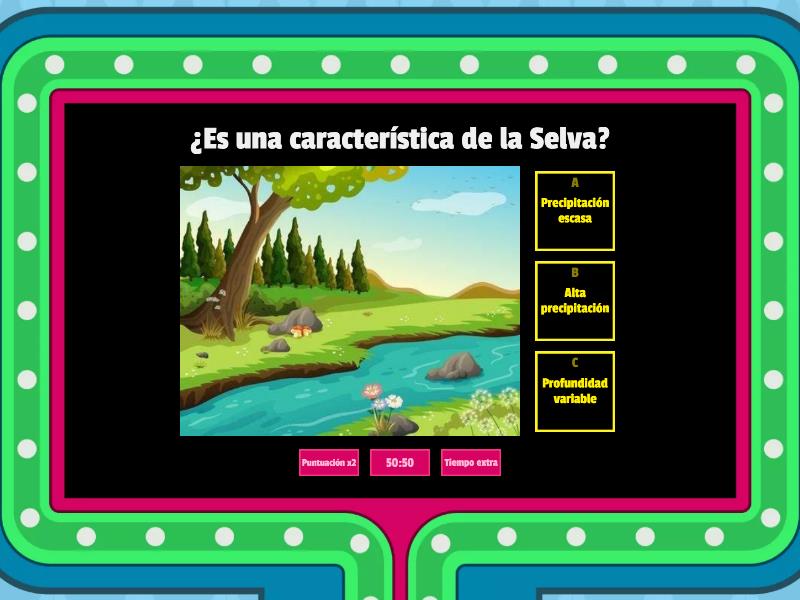 Hábitat de la Selva - Concurso de preguntas