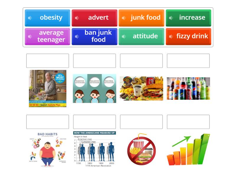 junk food - Match up