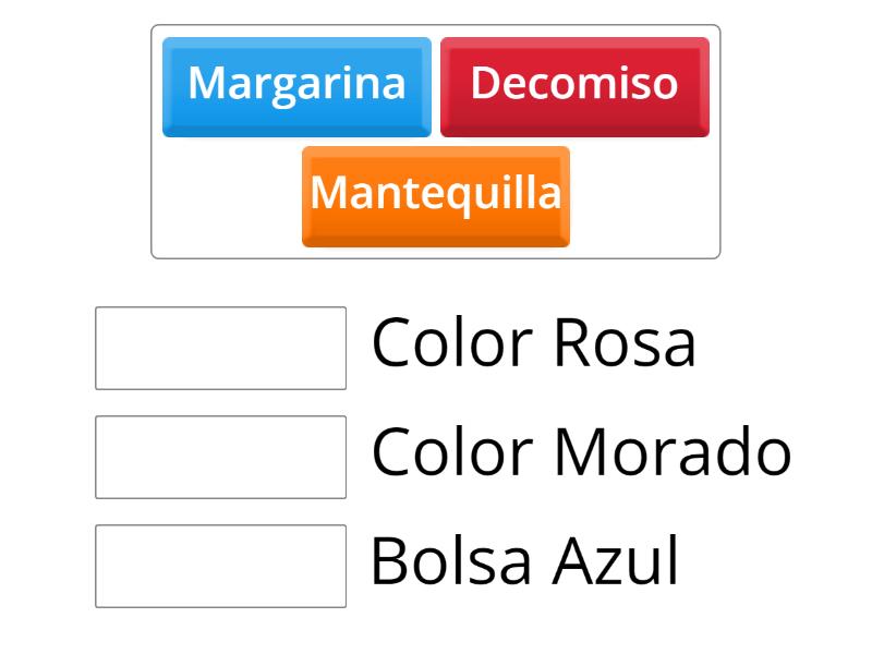 Reproceso o decomiso - Match up