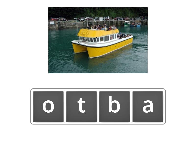 Starters Reading Part 3 transport - Anagrama