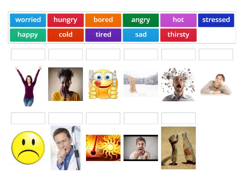 INI3111_UNIT 2C_Vocabulary: Feelings - Match up