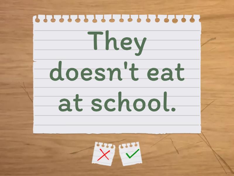 Present simple/continuous (correct) - Flash cards