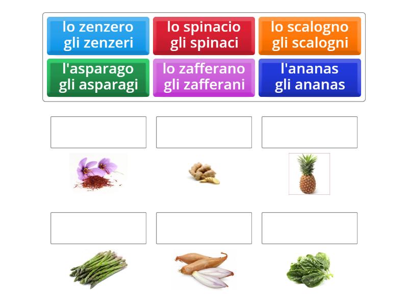 Frutta e verdura 5 - Match up