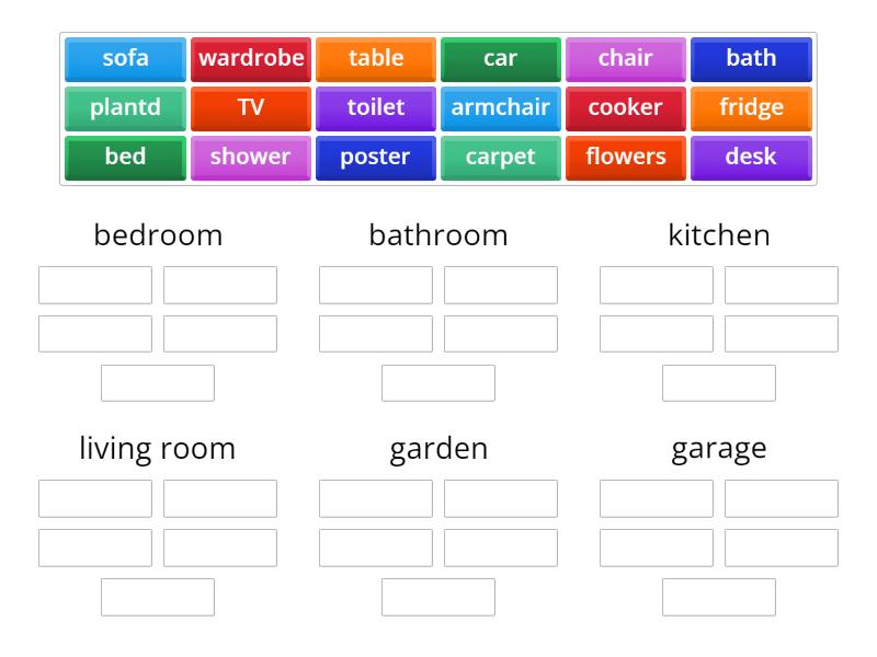 wider word starter unit 3 - Group sort