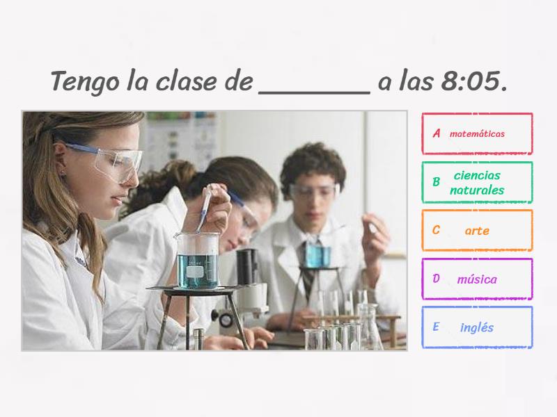 Clases (en contexto) - Cuestionario