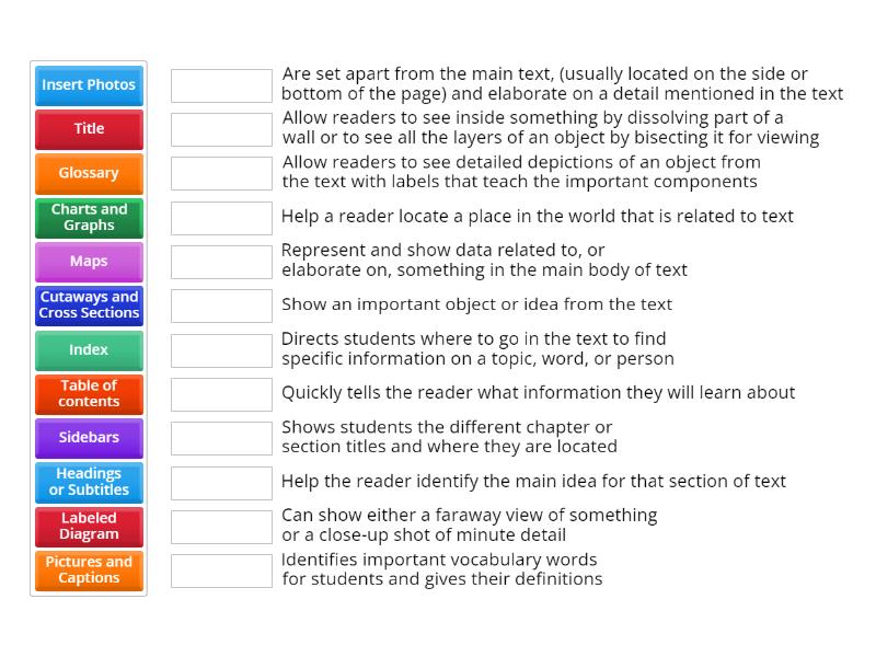 Text Features - Match up