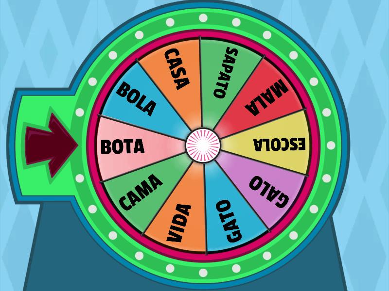 ROLETA DAS PALAVRAS - Random wheel