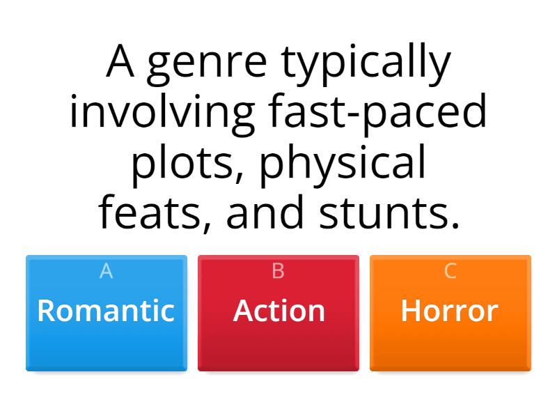 Film Genres - Quiz