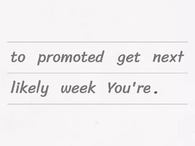 Roadmap C1 2c Language focus - Unjumble