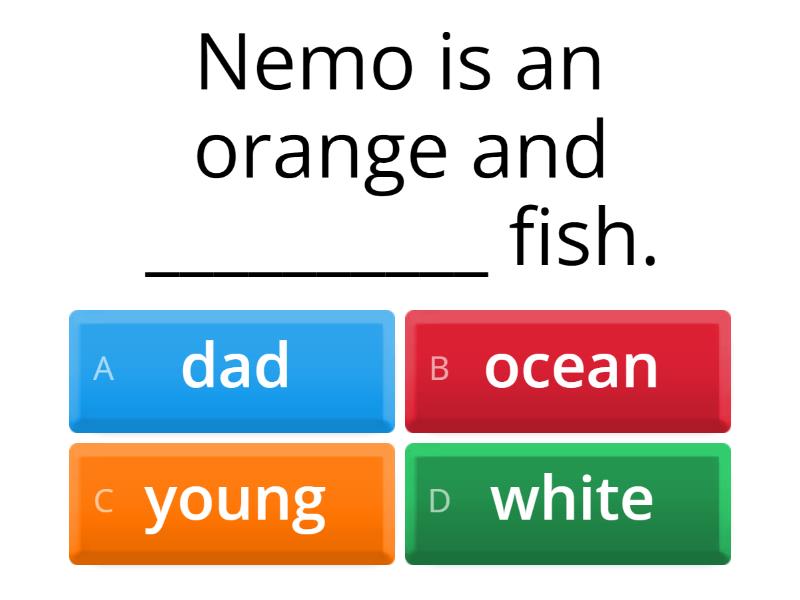 Finding Nemo - Quiz - C2 - Questionário