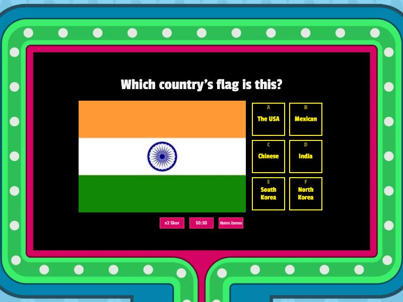 countries - Gameshow quiz